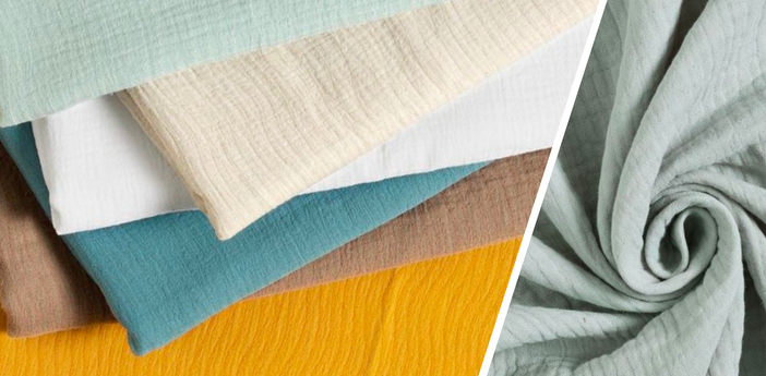 Musselin Stoffer Online - Billigt og Stort Udvalg » Stofkiosken.dk