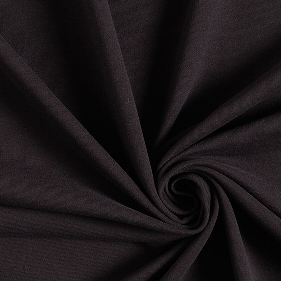 French Terry tung – sort - Ideel til Jumpsuits